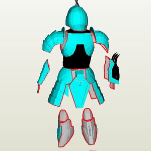 Shin Mouri Sky Armor - Yoroiden Samurai Troopers (digital File for ...