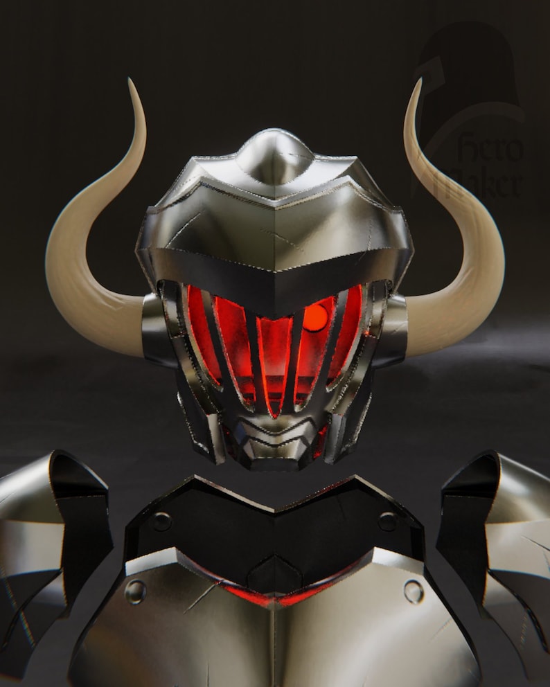 Goblin Slayer Helmet For 3d Printdigital File For 3d Print Etsy