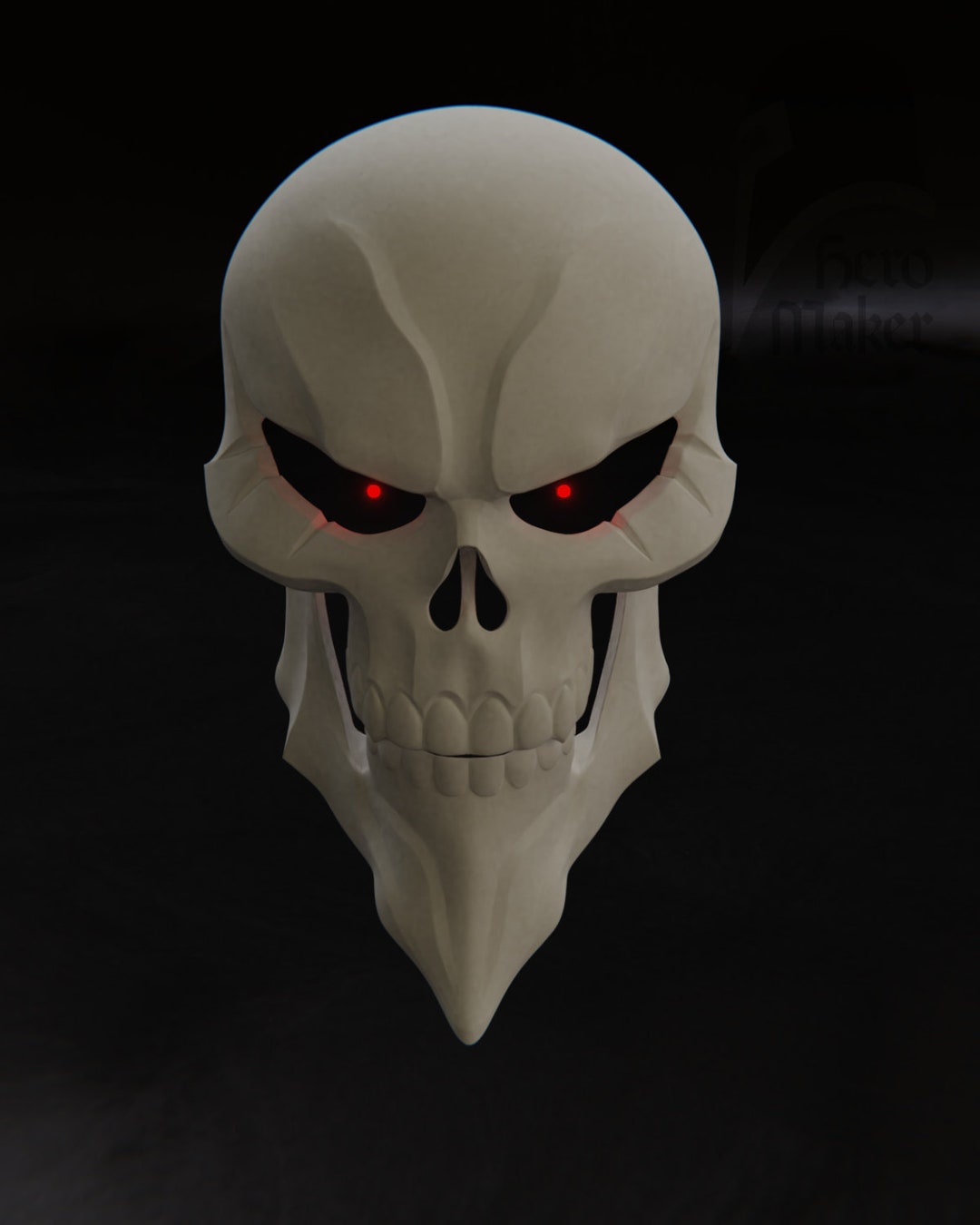 Overlord Skull Mask for 3D Printing (digital File) - Etsy