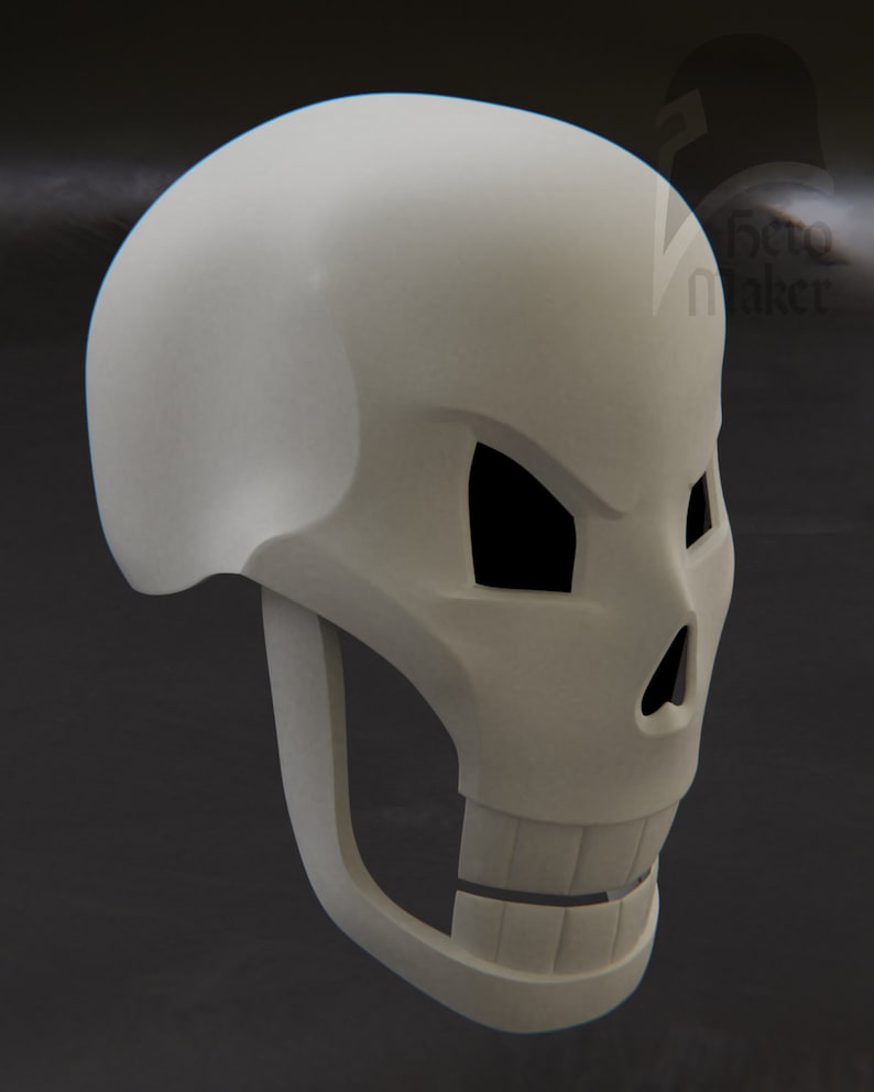 Undertale Papyrus helmet for 3D Printdigital - Etsy