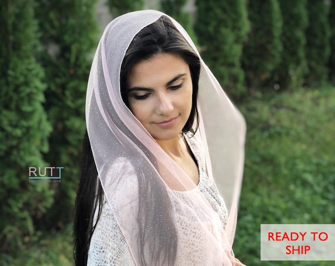 Ready To Ship Christian Head Wrap Kerchief Offwhite Church Women Head