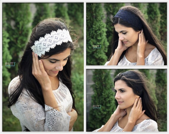 Lace Headband Church Head Covering Orthodox Church or Chapel | Etsy