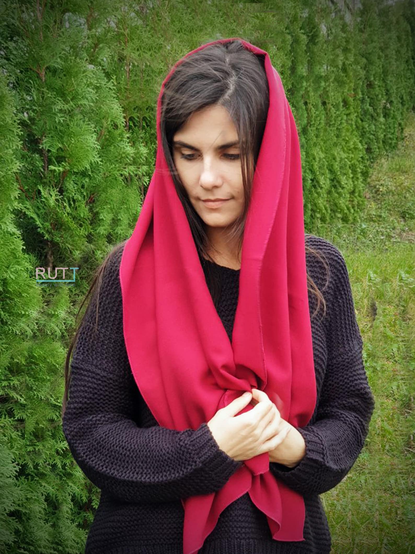 Cotton Scarf Church head covering Orthodox mantilla Catholic | Etsy