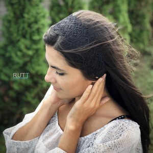 Lace Headband Church Head Covering Orthodox Church or Chapel Head Wrap ...