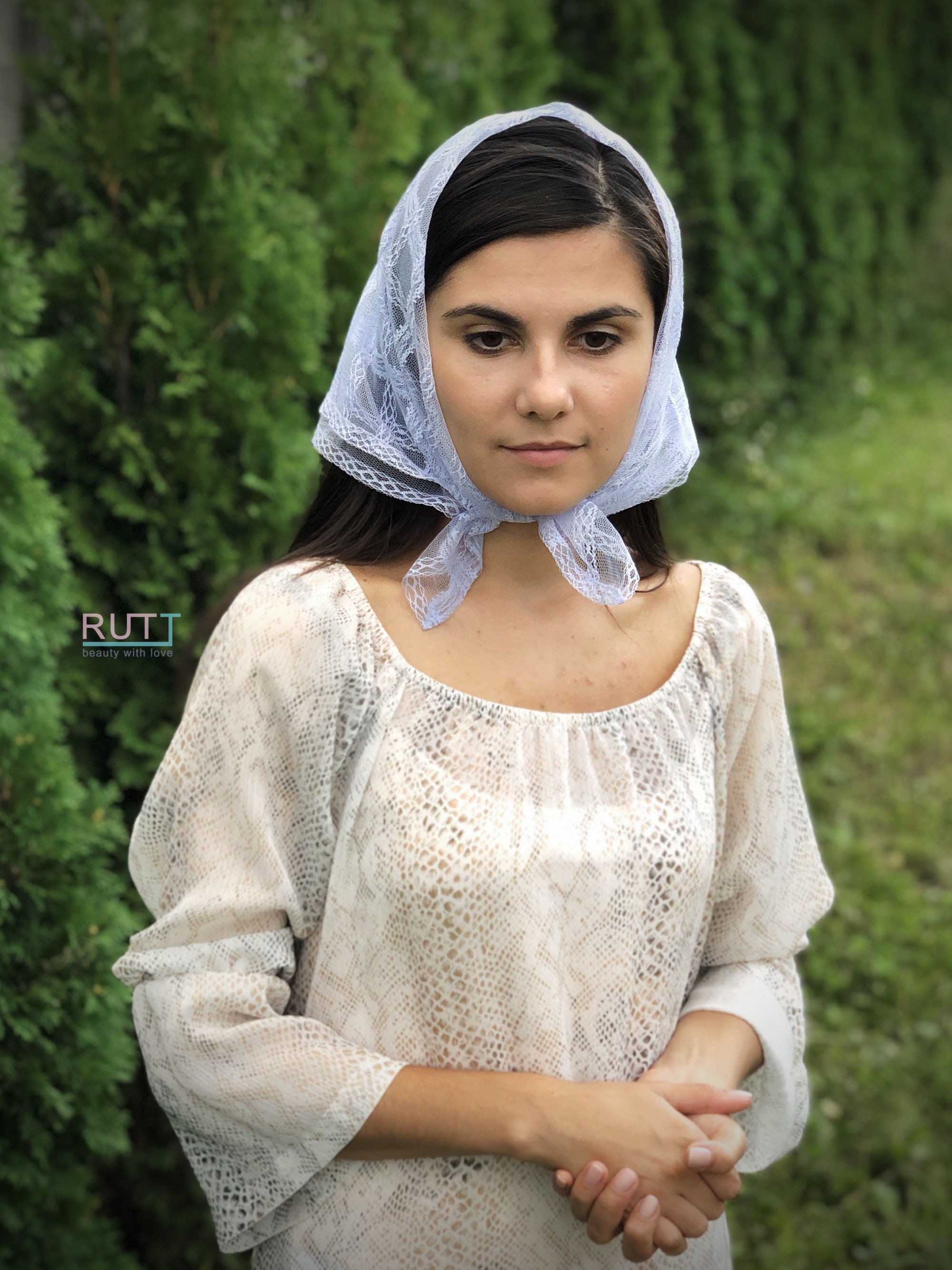 Church 6 Colors Lace Headband Kerchief Multi-style Headwrap - Etsy