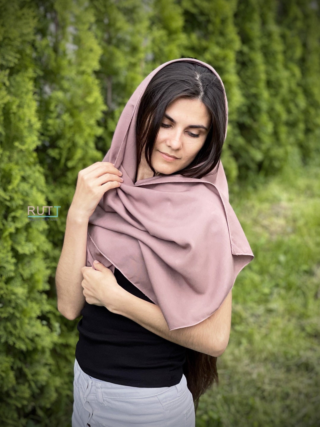 Mocho Soft Cotton Scarf Church Head Covering RUTTSHOP Catholic Head ...