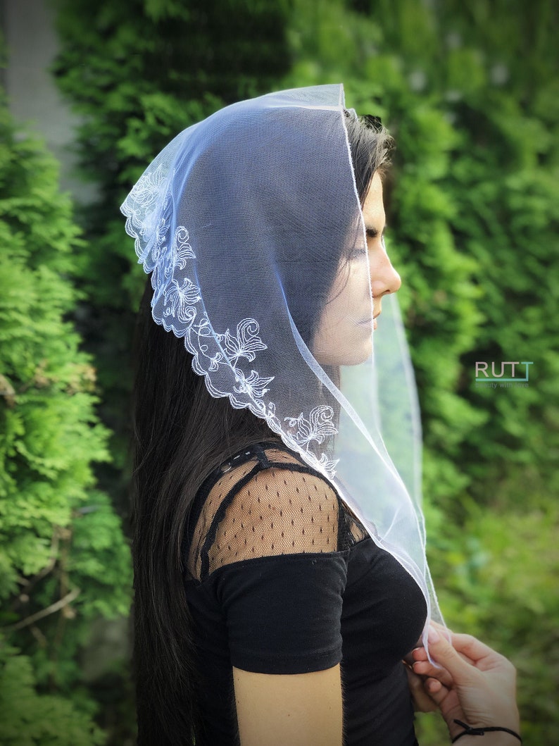 Scarf Head Church Scarf Head Covering Orthodox Veils Catholic - Etsy