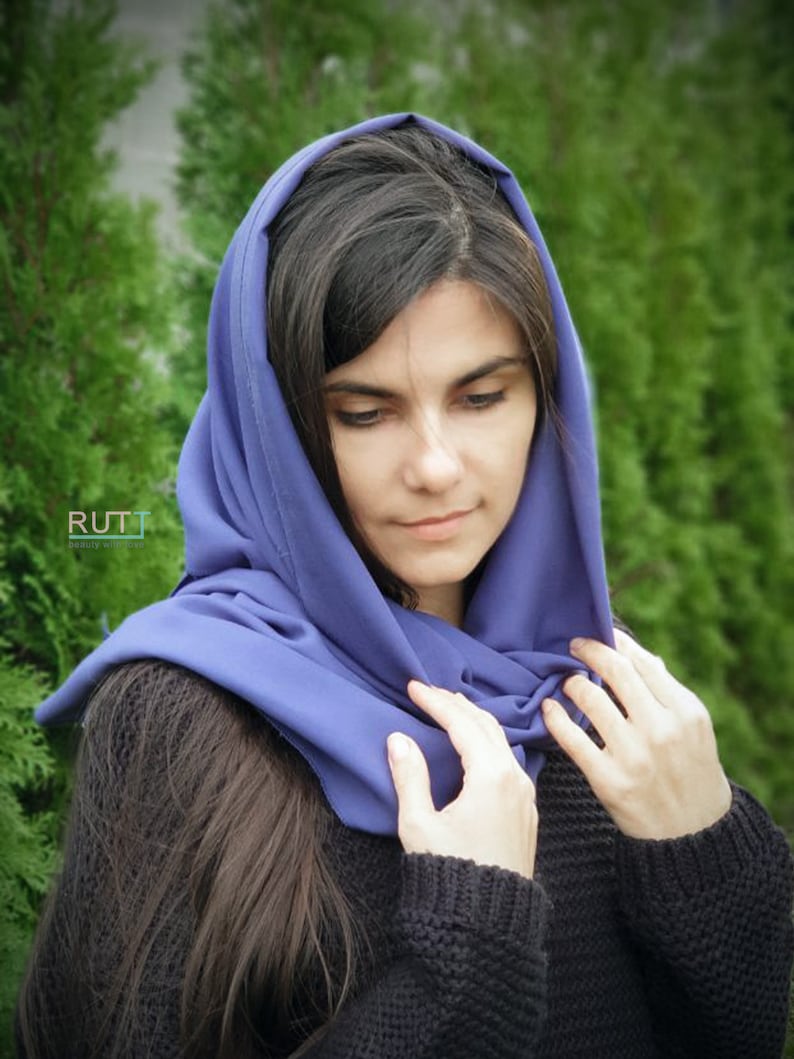 Soft Cotton Scarf Church Head Covering RUTTSHOP Catholic Head - Etsy