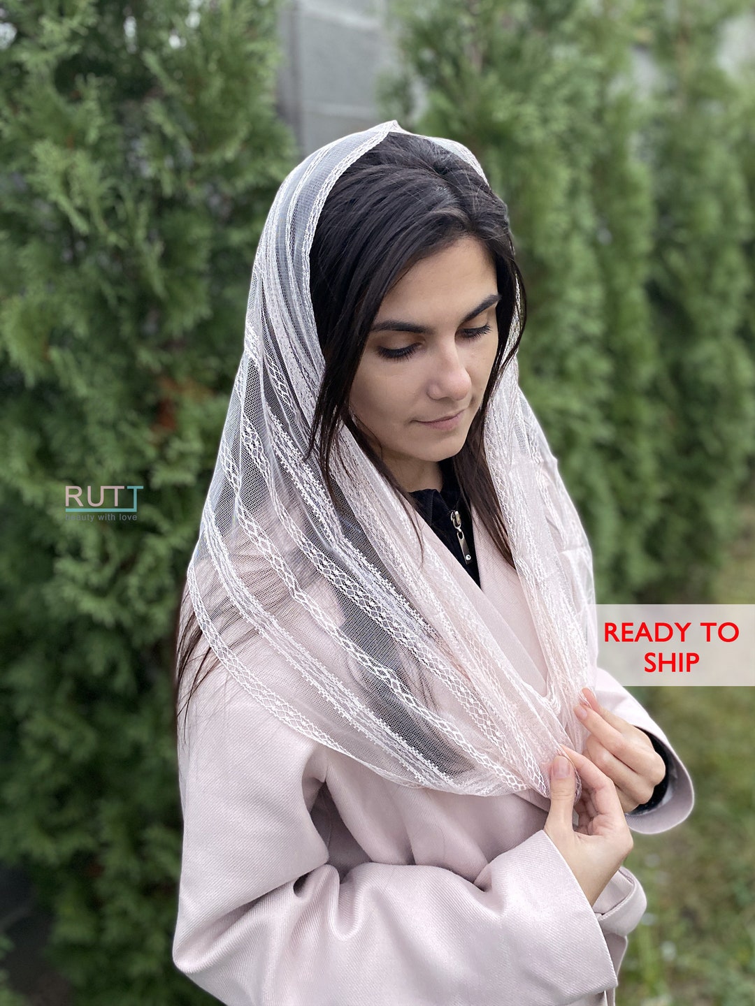 Infinity Church Head Covering Orthodox Veils Catholic Veil Church or ...