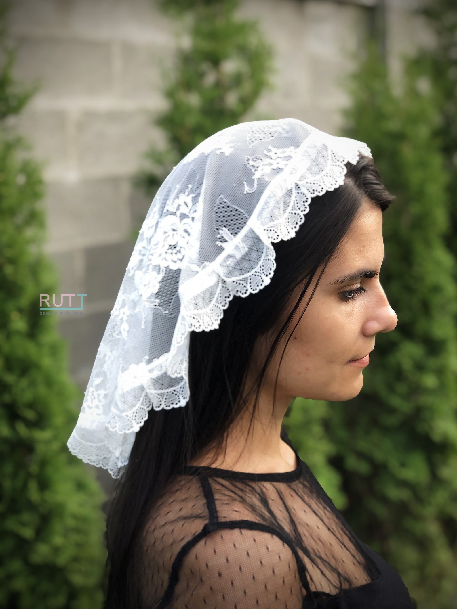 Lace Round Cap Church Head Covering Orthodox Veils Catholic - Etsy