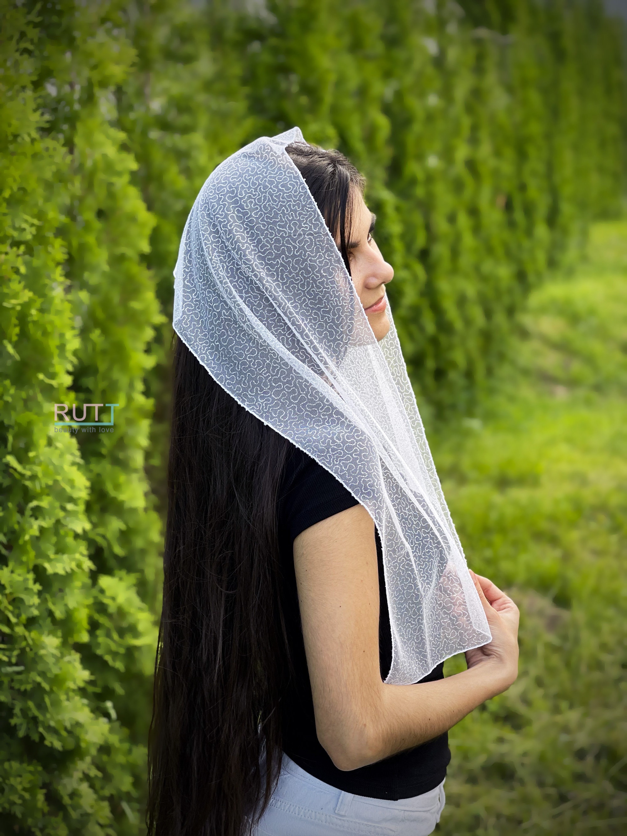 Christian Glitter Scarf Church Head Covering Orthodox Head - Etsy