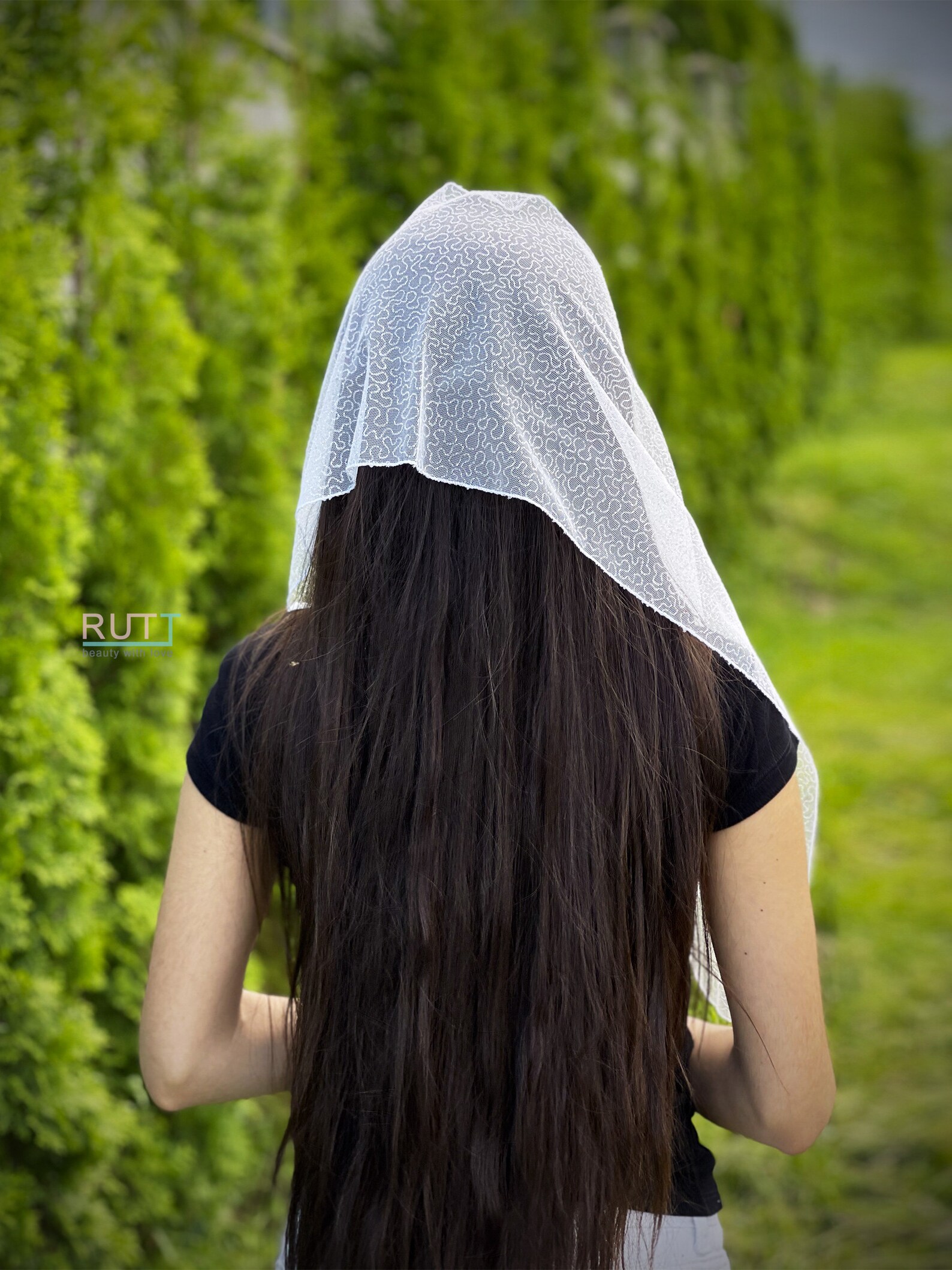 Christian Glitter Scarf Church Head Covering Orthodox Head Wrap ...