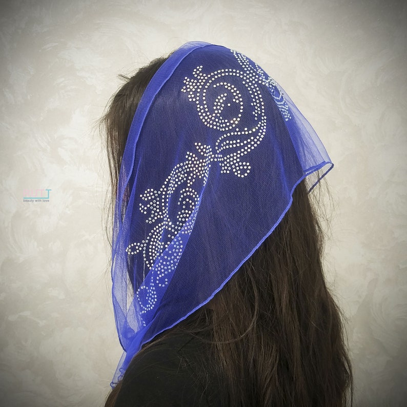 Scarf Head Church Scarf Head Covering Orthodox Veils Catholic - Etsy