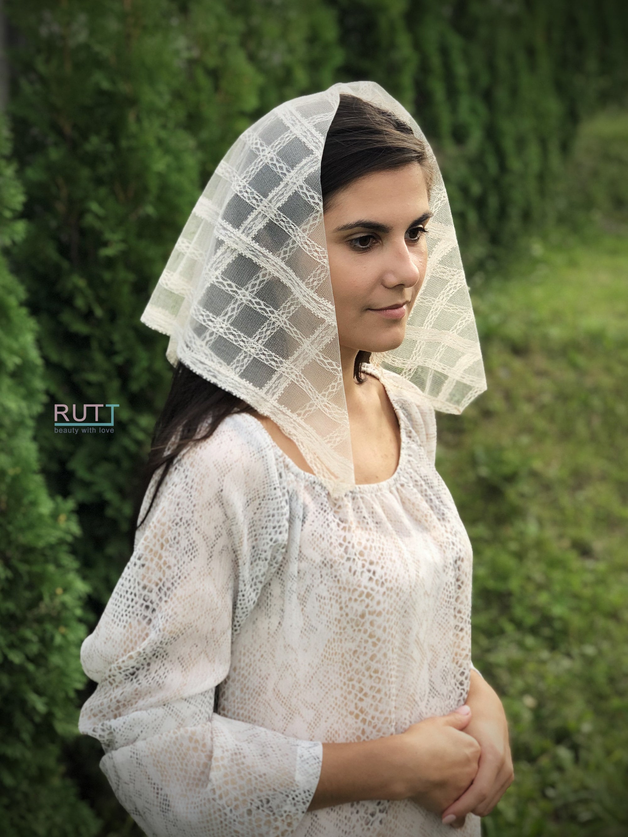 6 Colors Lace Headband Kerchief Multi-style Headwrap Latin Mass Head ...