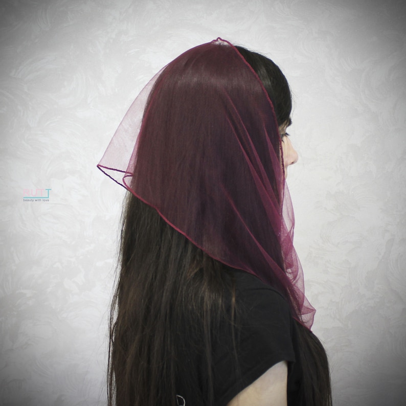 Religion Scarf Church Head Covering Wrap Orthodox Veil - Etsy