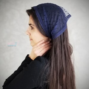 Dotted Headband Church Head Covering Orthodox Church or Chapel Head ...