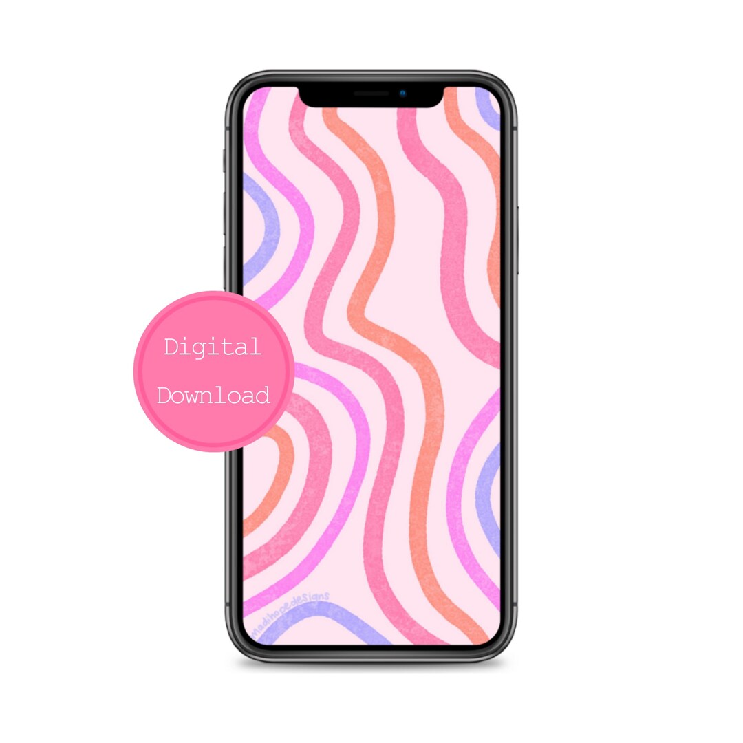 Wavy Wallpaper// iPhone Wallpapers// iPhone Backgrounds// Phone ...