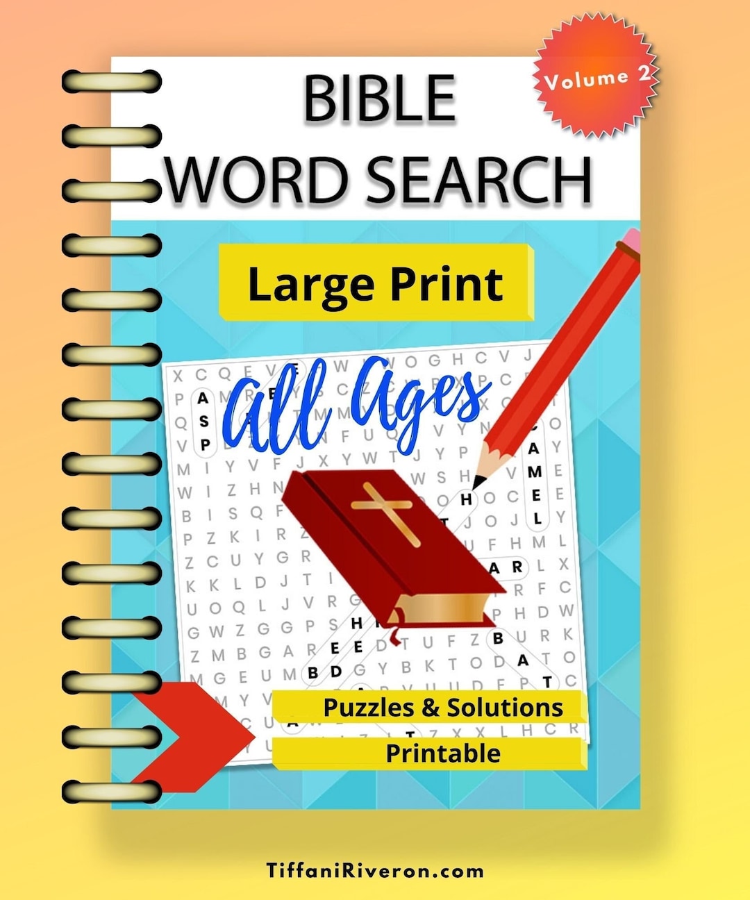 Large Print Bible Word Search Puzzle Book Printable for Adults and ...