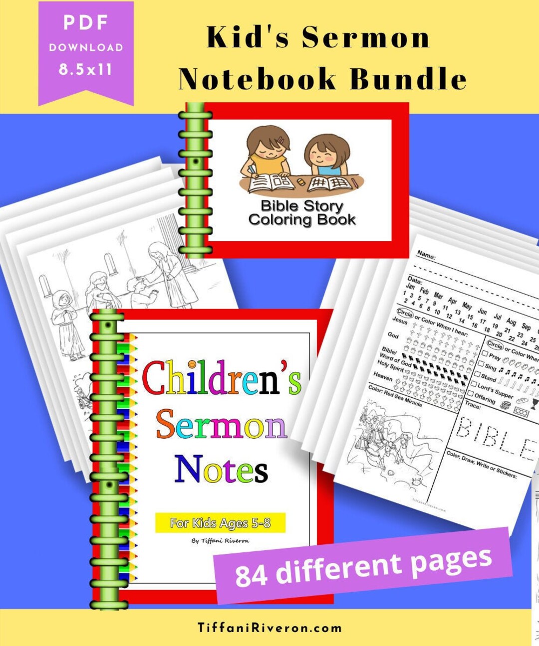 Sermon Notes for Kids| Children's Sermon Notes|printable Sermon Notes ...
