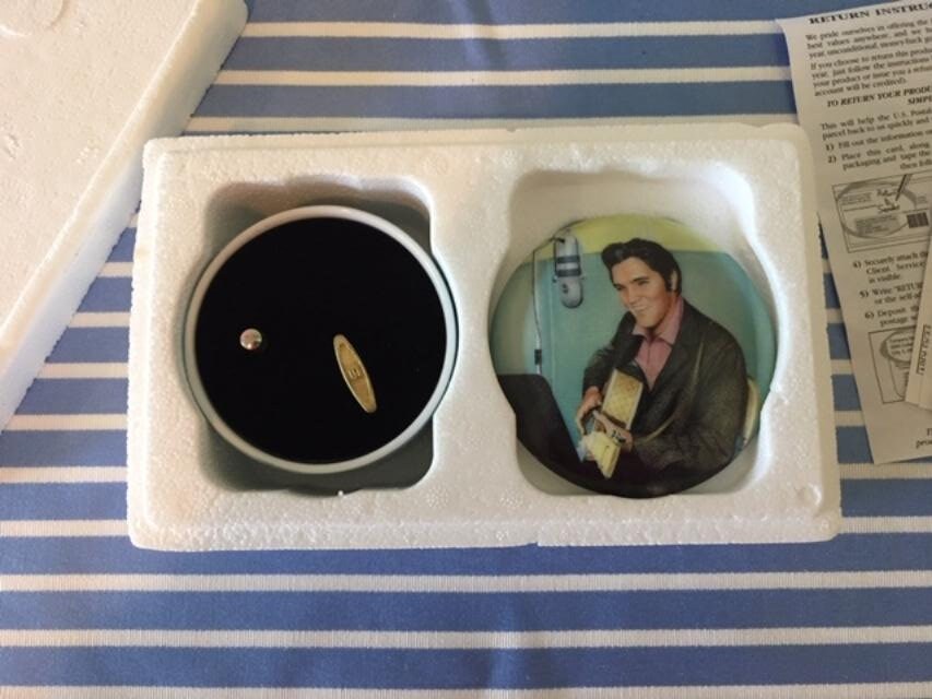 1993 Ardleigh Elliott Elvis Presley Off the Record Music Box Heartbreak ...
