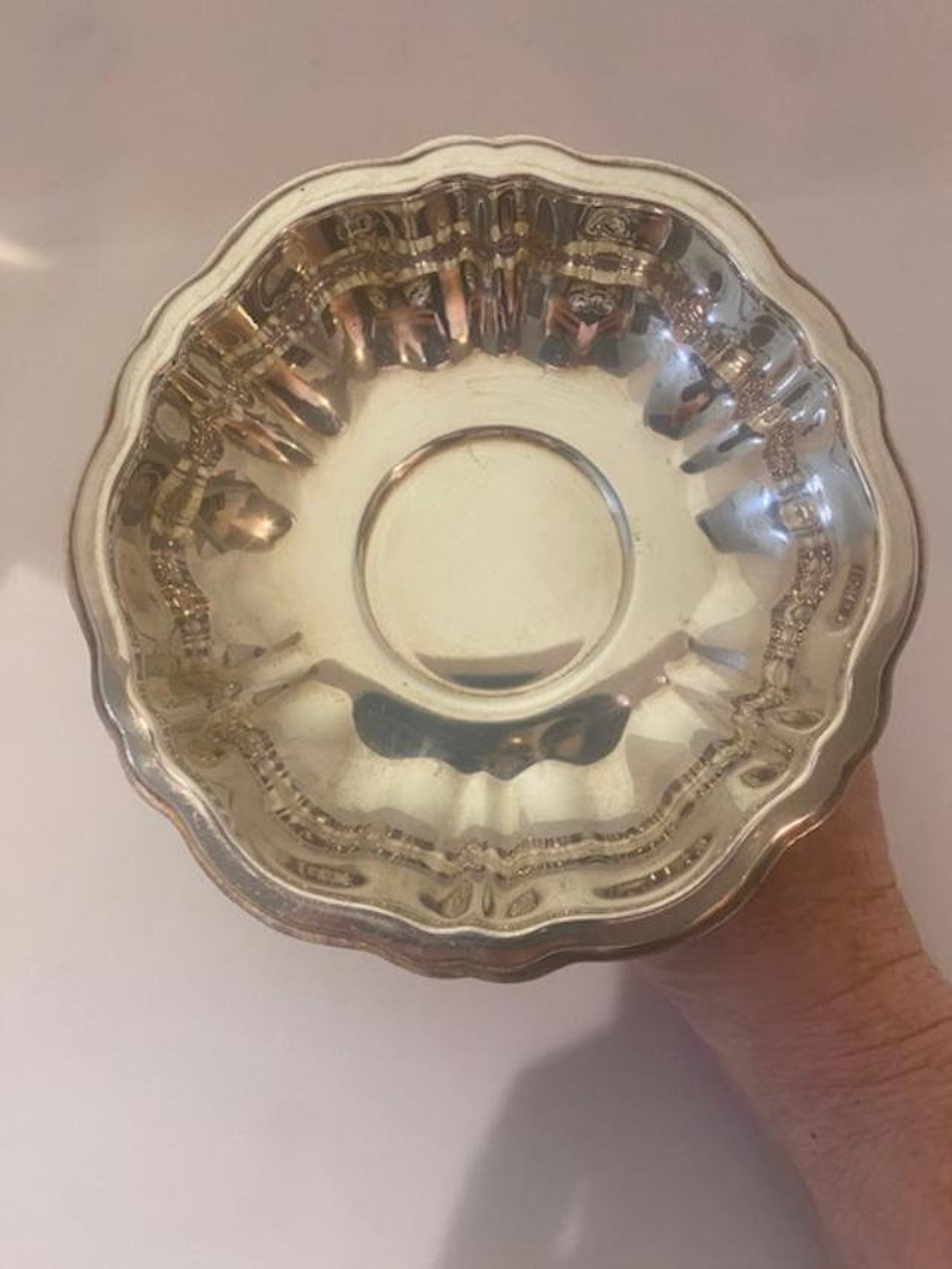 Vintage Oneida USA Silver Plate Candy/nut Pedestal Dish 1960s-1970s - Etsy