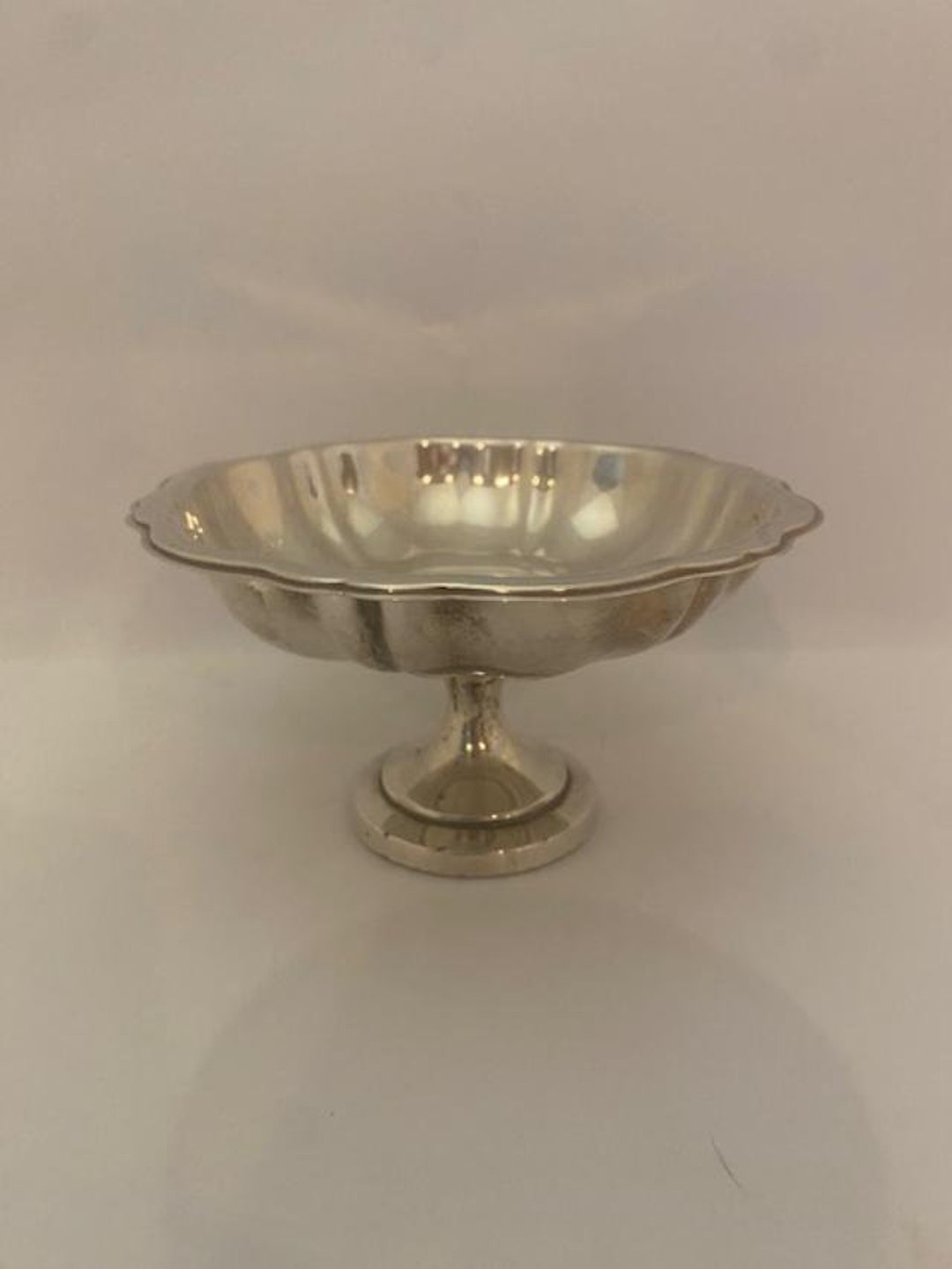 Vintage Oneida USA Silver Plate Candy/nut Pedestal Dish 1960s-1970s - Etsy