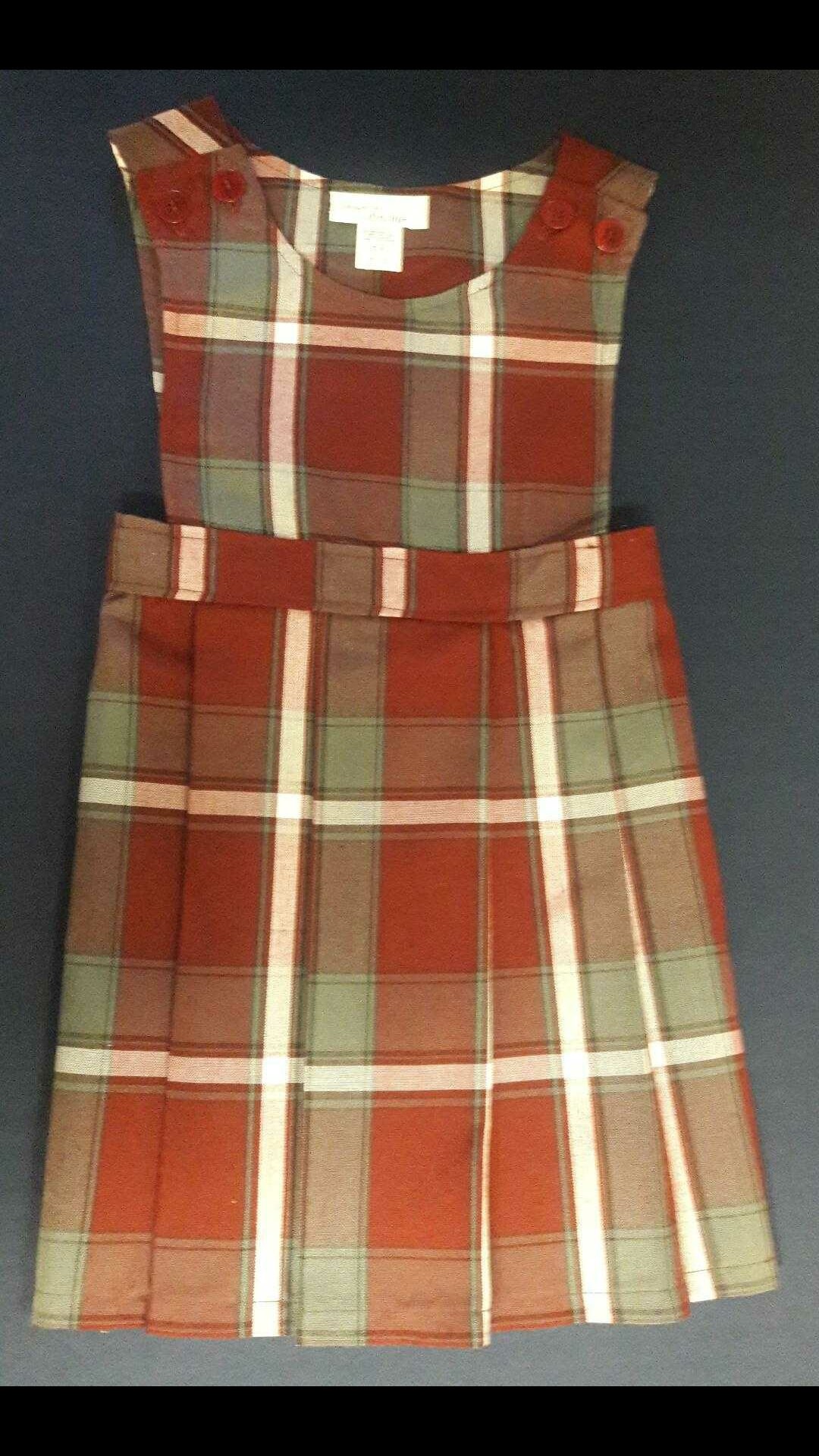 Plaid Pleated Jumper - Etsy