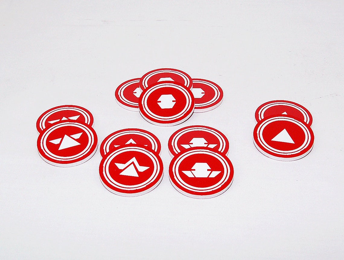Star Wars Legion Command Acrylic Token Basic Set - Etsy
