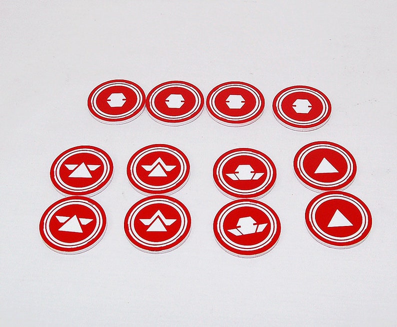 Star Wars Legion Command Acrylic Token Basic Set - Etsy