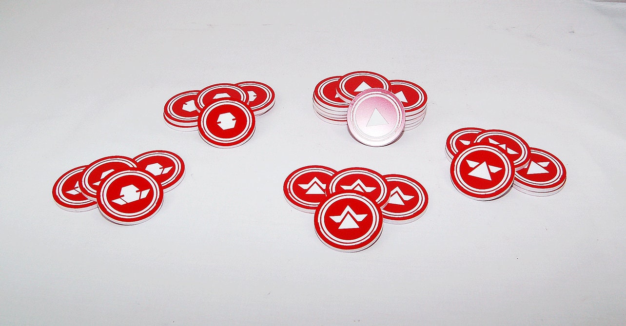 Star Wars Legion Command Acrylic Token Deluxe Set - Etsy