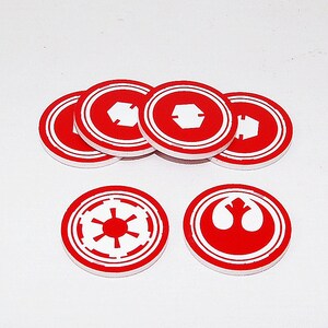 Star Wars Legion Command Acrylic Token Deluxe Set - Etsy