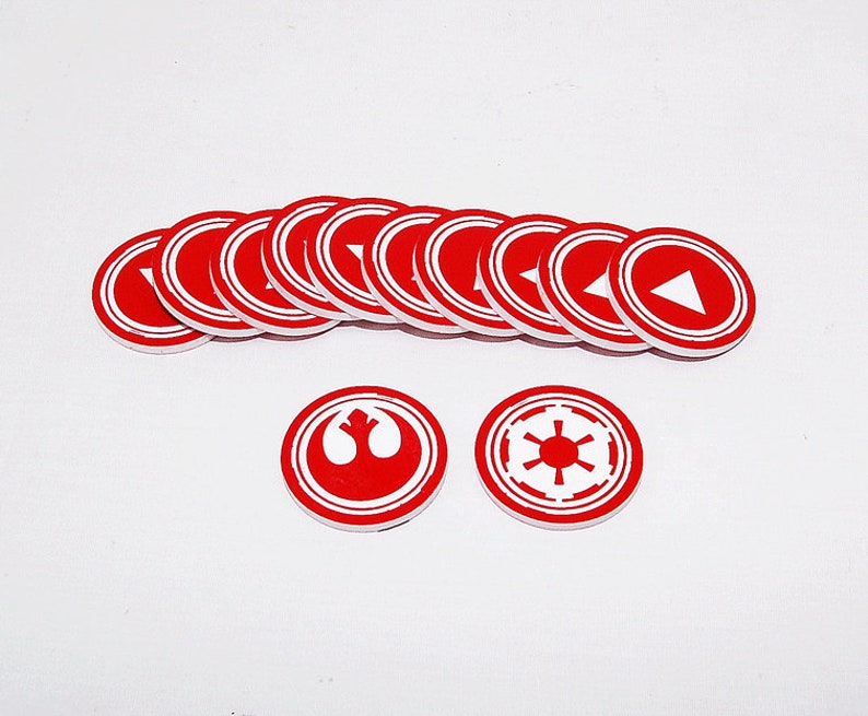 Star Wars Legion Command Acrylic Token Deluxe Set - Etsy