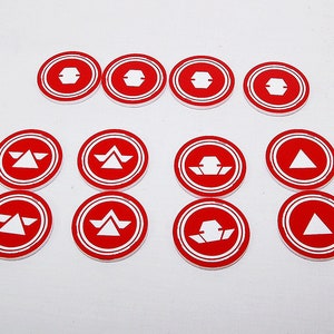 Star Wars Legion Command Acrylic Token Basic Set - Etsy