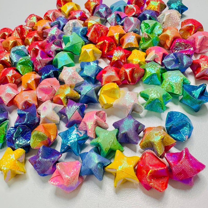 Lucky Star Paper Strips - Etsy