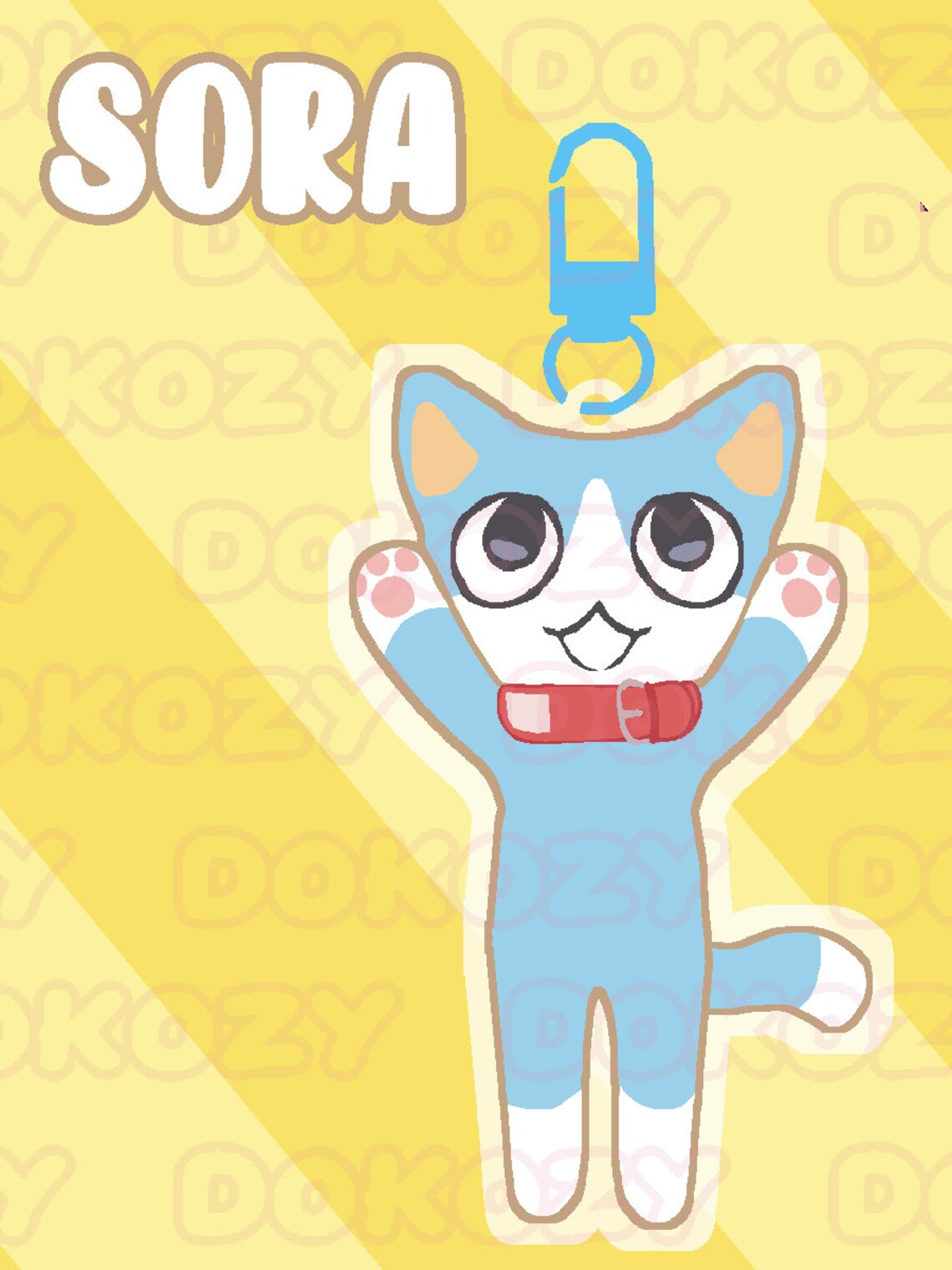 Doko Demo Issyo Acrylic Charms Keychains - Etsy