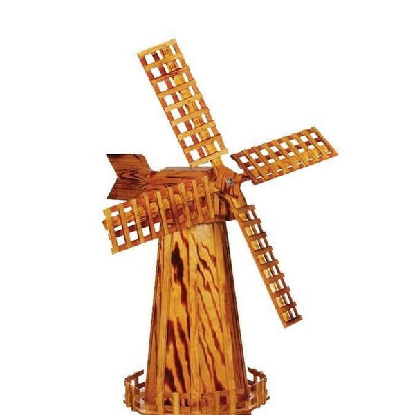 Wooden Garden Windmill - Etsy