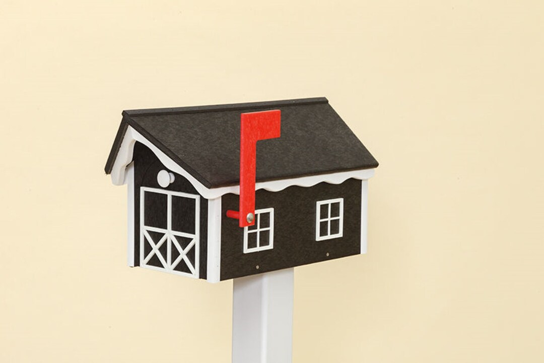Classic Dutch Barn Poly Mailbox - Etsy