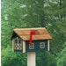Traditional Dutch Barn Wooden Mailbox - Etsy