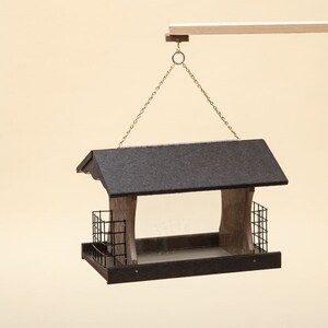 Large Rectangular Bird Feeder - Poly Hanging Rectangular Bird Feeder ...