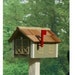 Traditional Dutch Barn Wooden Mailbox - Etsy