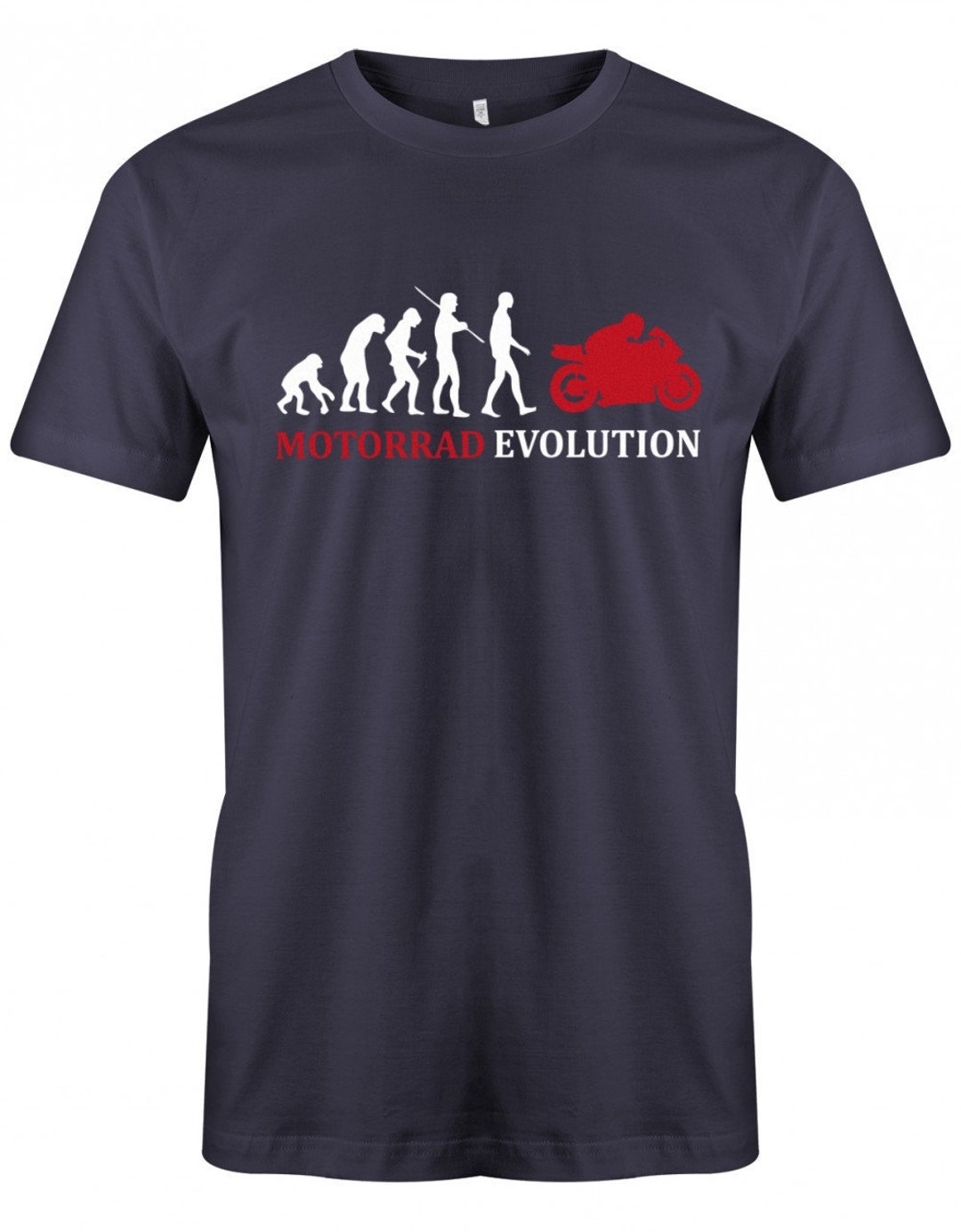 Motorrad Evolution - Biker - Herren T-shirt - Etsy