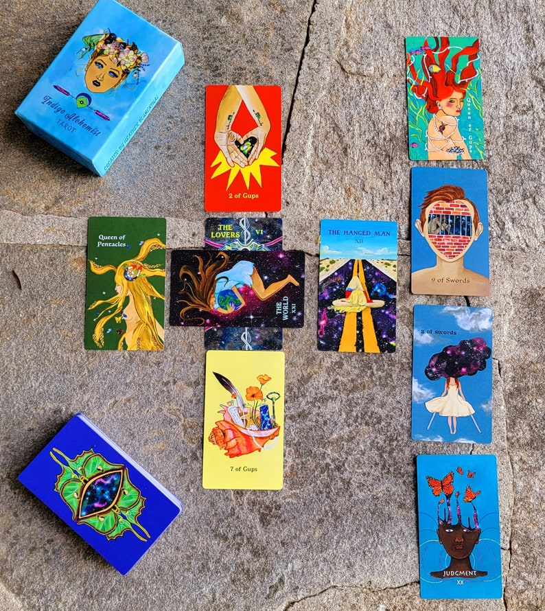 INDIGO ALCHEMIST TAROT - Etsy