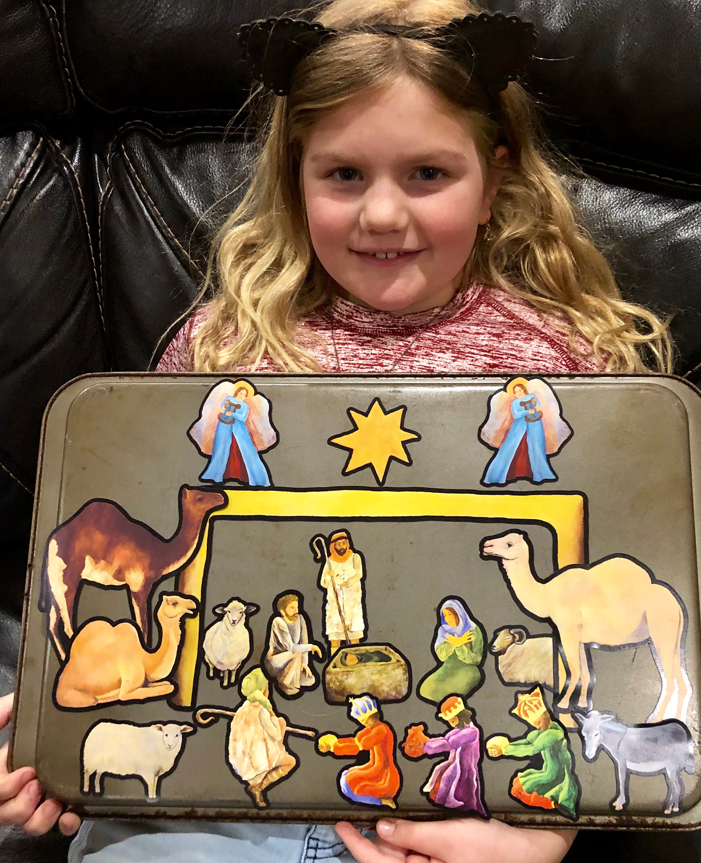 Original Art Magnetic Nativity Play Set - Etsy