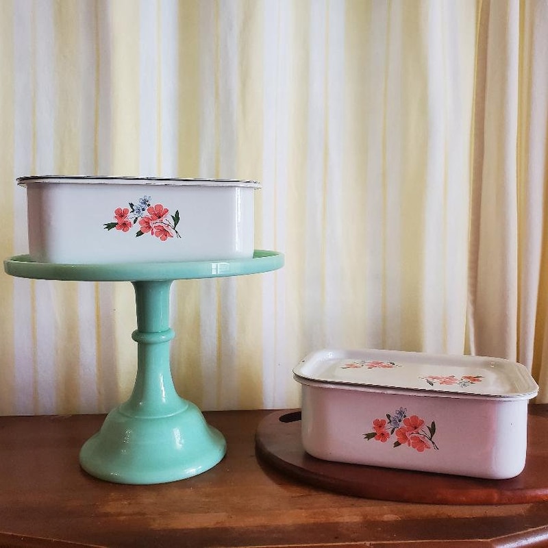 Vintage Enamelware - Etsy