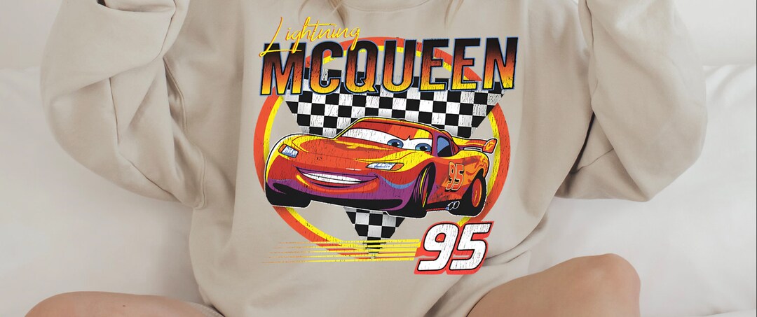 Vintage Mcqueen Cars Shirt, Retro Mcqueen and Mater Shirt, Car Pixar ...