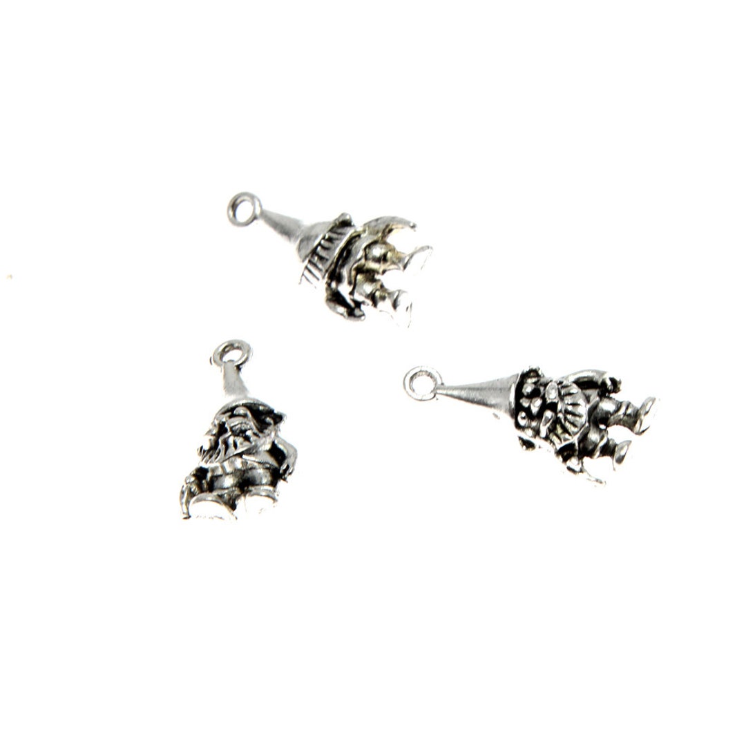 10pieces/lot Dwarf Charms Antique Tibetan Silver Tone Gnome Garden ...