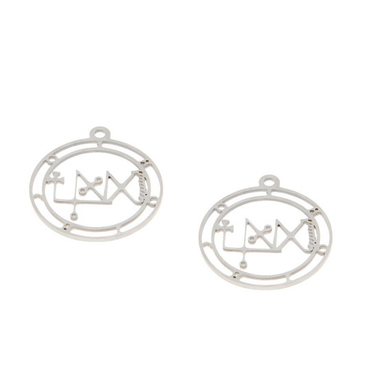 5pcs/lot Focalor Symbol Charm Ars Goetia King Sigil Lesser Key | Etsy