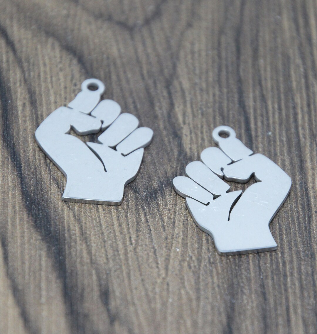 5pcs/lot Resist Charm Civil Rights Feminism Feminist Political Flag Hut ...