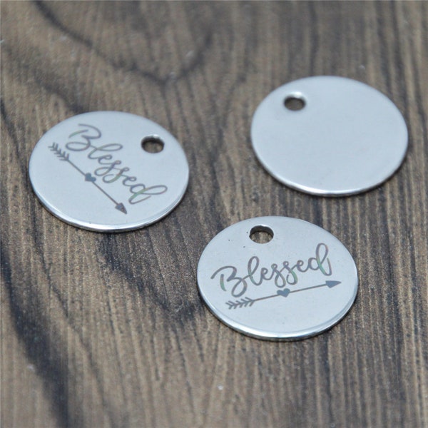 Blessed Charm - Etsy