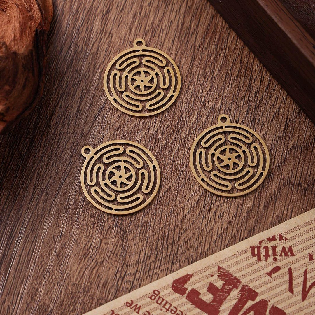 5pcs/lot Wheel of Hecate Charm Wheel of Hecate Hekate's Magic ...